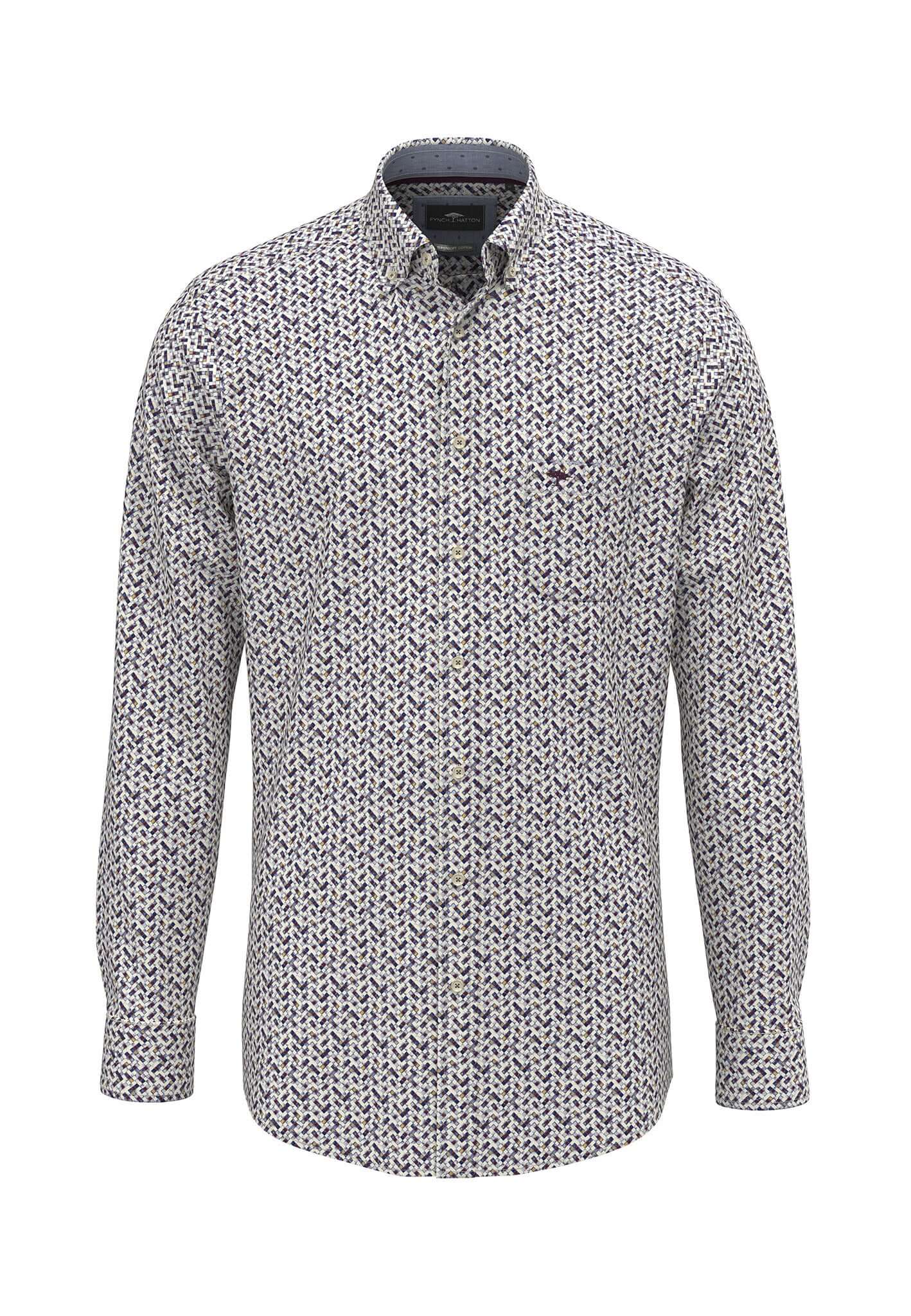 Fynch Hatton | Colourful Print Shirt | Livingston